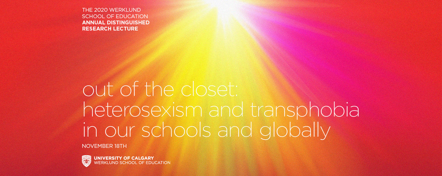 Distinguished Research Lecture - Dr. Tonya Callaghan | Werklund School ...